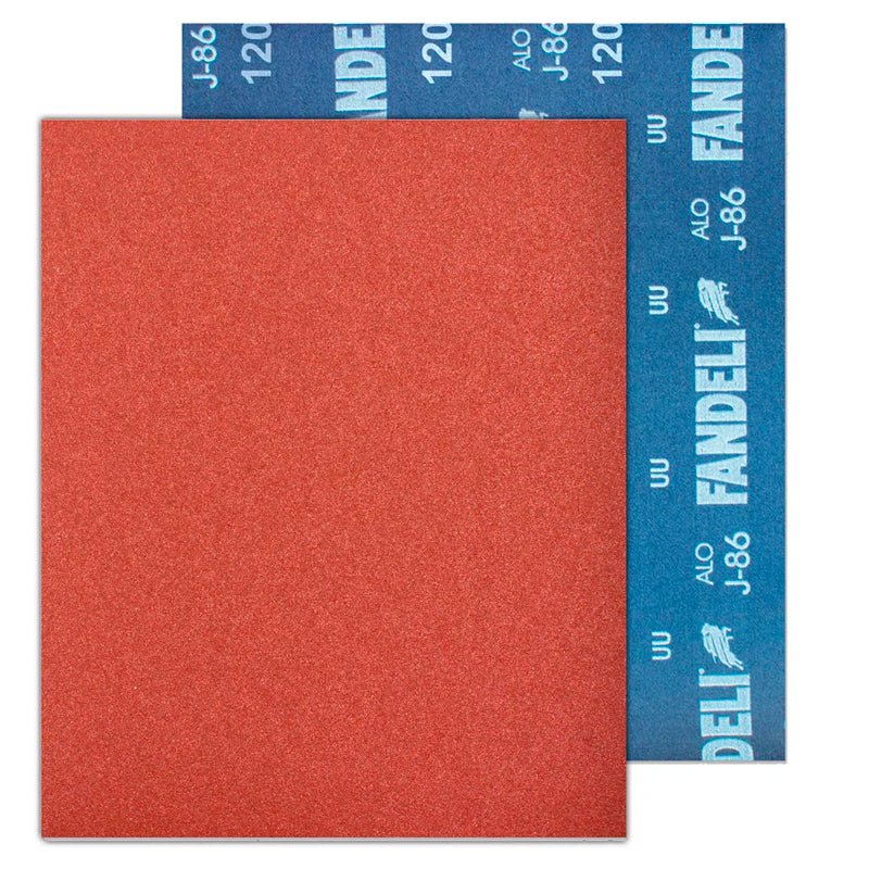 00078 Lija Esm.Roja G220 Plas,Metal,Madera Fandeli