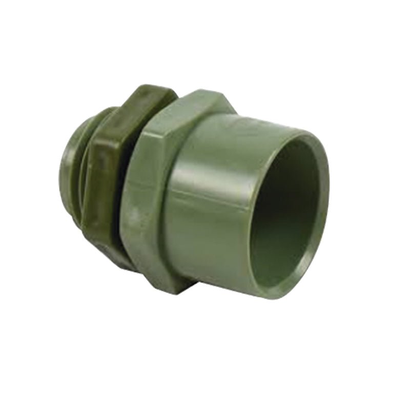 Conector Conduit Verde Pvc 1" Pesado