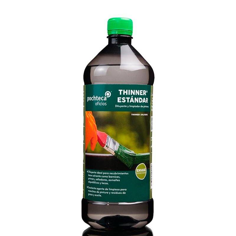 Envase De Thinner Estándar De 1 Litro, Pochteca